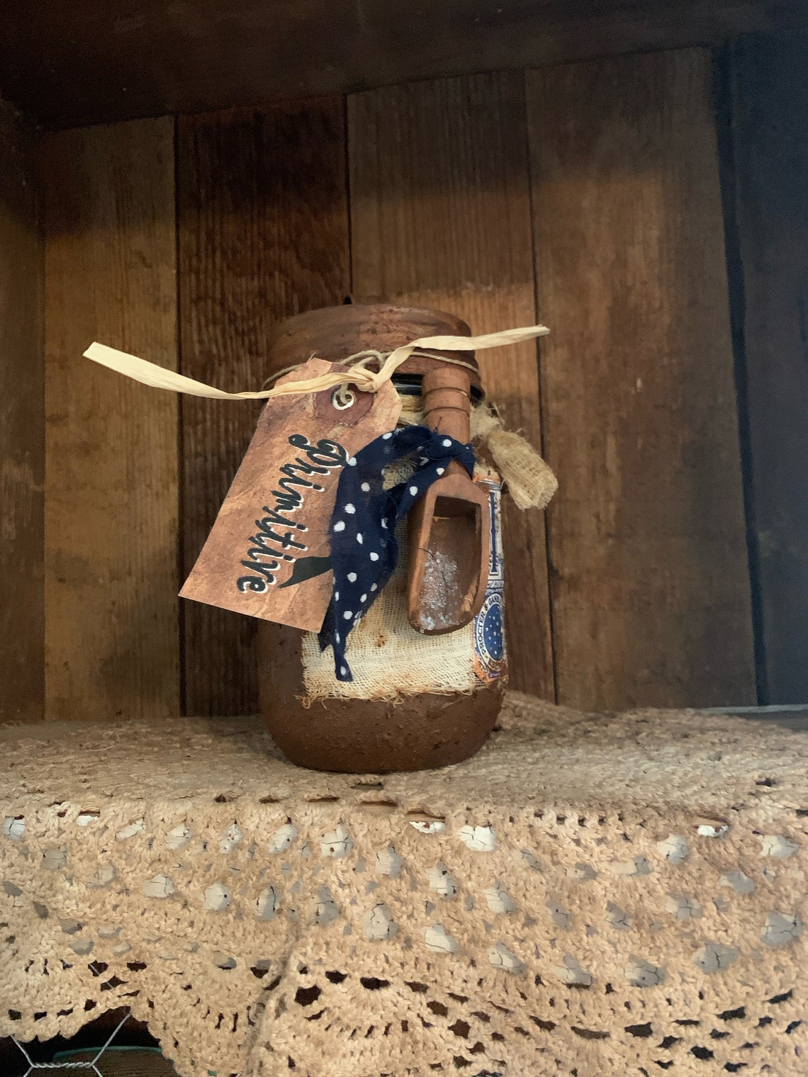Ivory Soap Primitive Grubby Pantry Jar - Etsy
