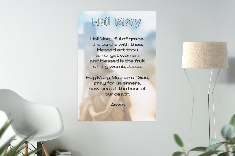 Hail Mary (version 1) - Etsy