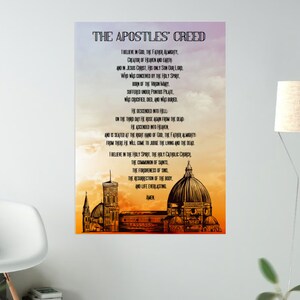 The Apostles' Creed (version 3) - Etsy