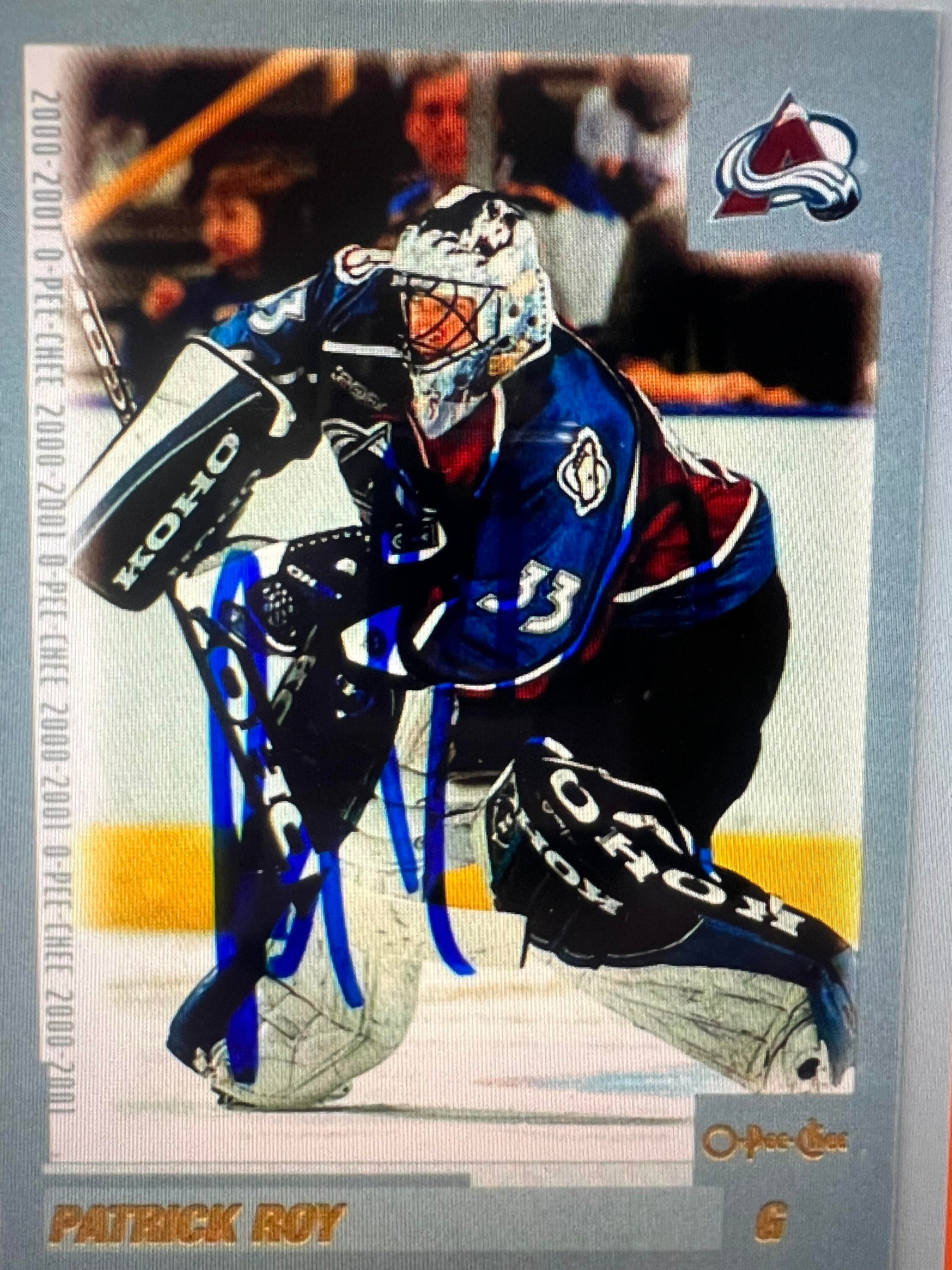 Patrick Roy Signed Hockey Cards - Etsy