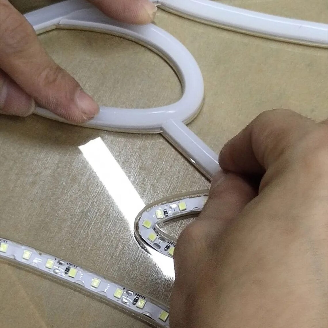 LED Neon Night Light Custom Signs for Wedding, Bride Room Wall Decor ...