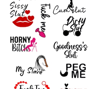 PNG Pack for Various Products | BDSM, Femdom, and Chastity Tattoo ...