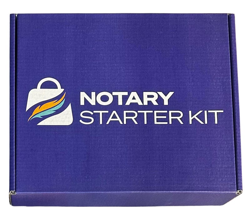 Mobile Notary Starter Bag With Record Book & Supplies | Signing Agent ...