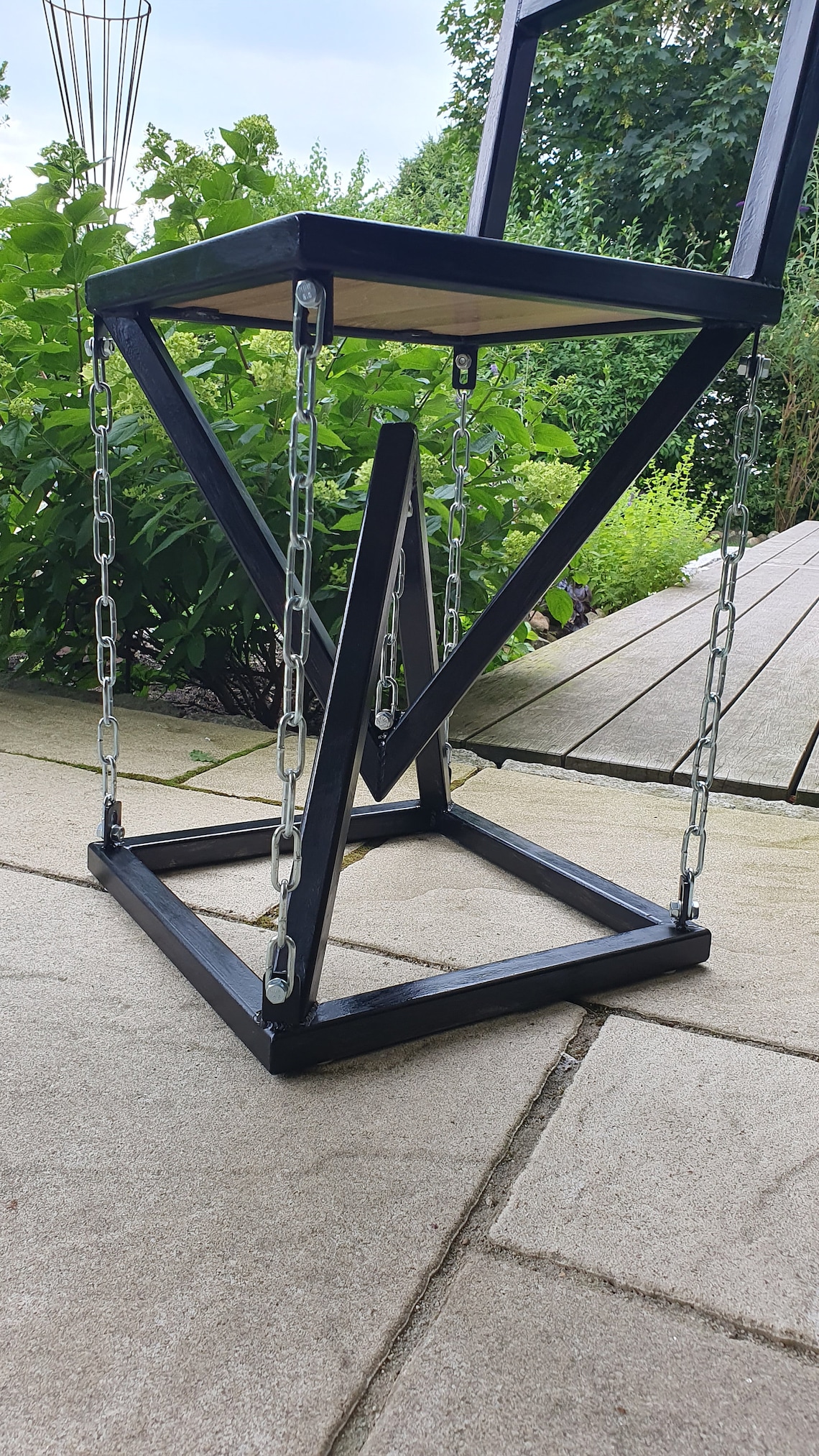 Floating Chain Chair Oak - Etsy