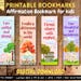 Affirmation Bookmarks for Kids Empowering Positive Thinking Affirmation ...
