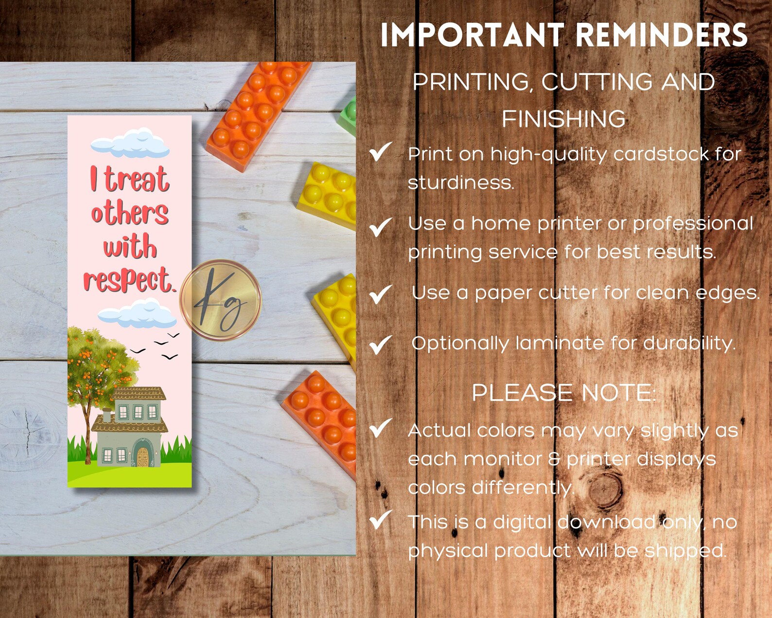 Affirmation Bookmarks for Kids Empowering Positive Thinking Affirmation ...