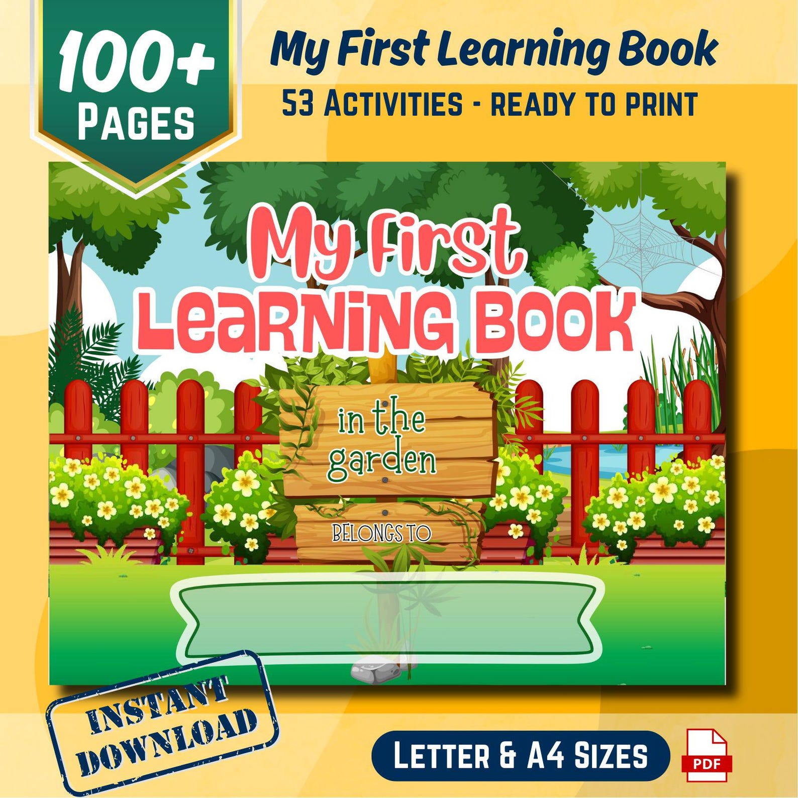 Busy Book Printable / Kids Quiet Book / Printable Toddler and ...