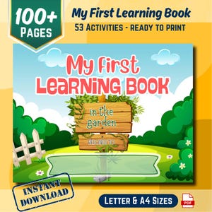 Busy Book Printable / Kids Quiet Book / Printable Toddler and ...