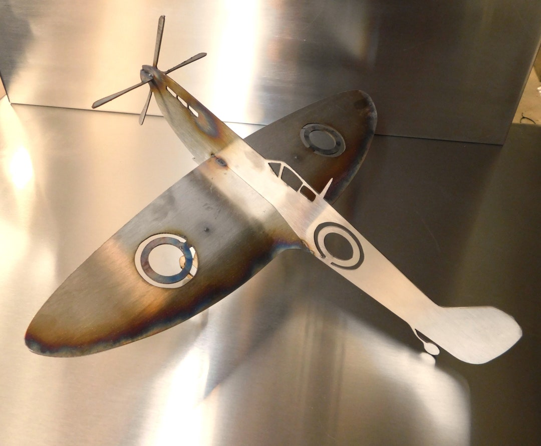Stainless Steel Airplane Model - Etsy