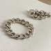 Handmade Sterling Silver Curb Chain Ring - Etsy