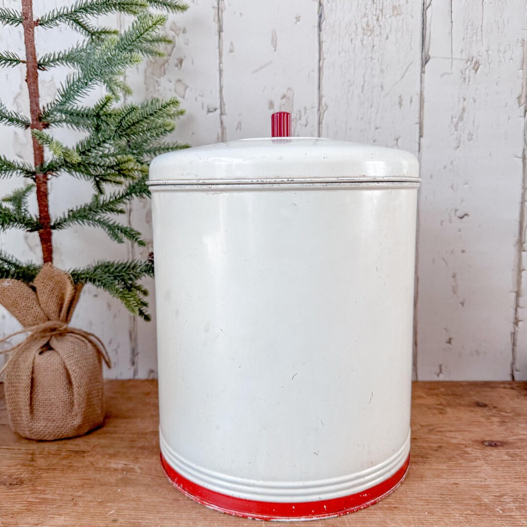 Vintage Metal Kreamer Canister - Etsy