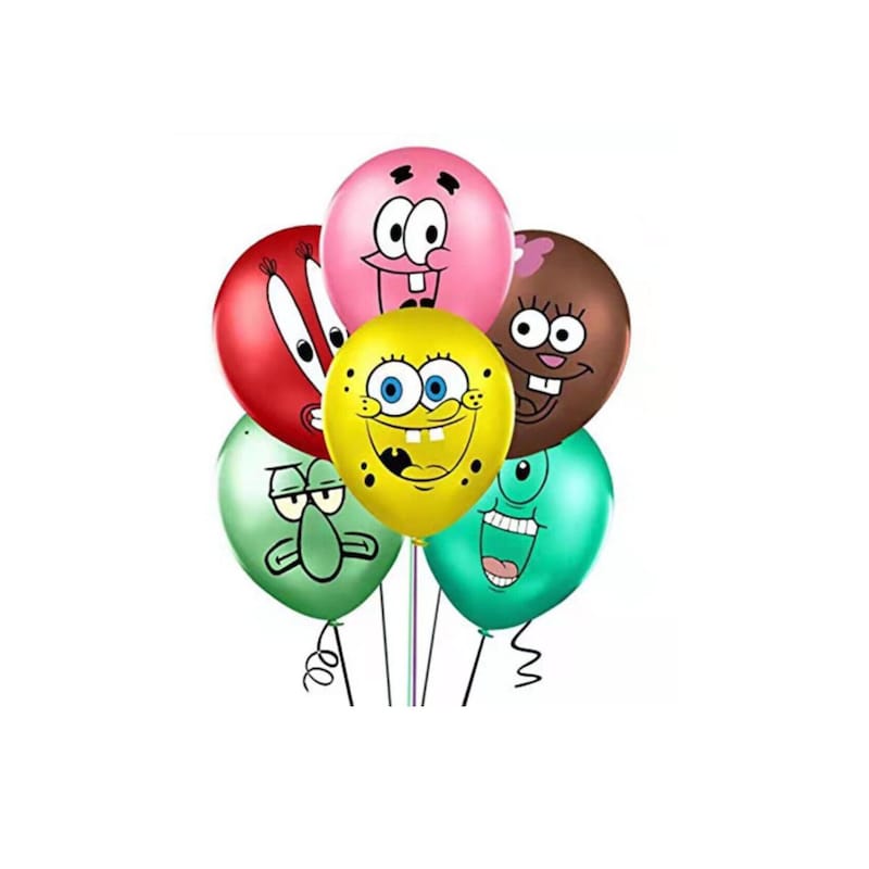 Spongebob Balloons - Etsy