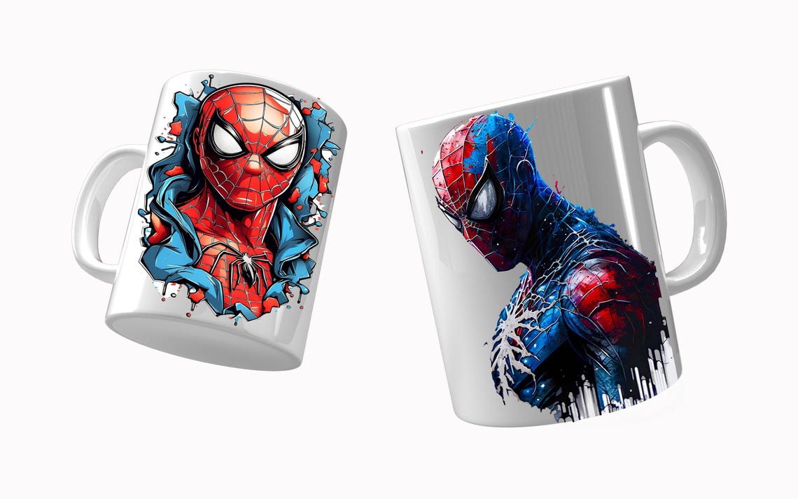 Spiderman Png- Svg- Digital Instant Download - Spiderman Sublimation ...