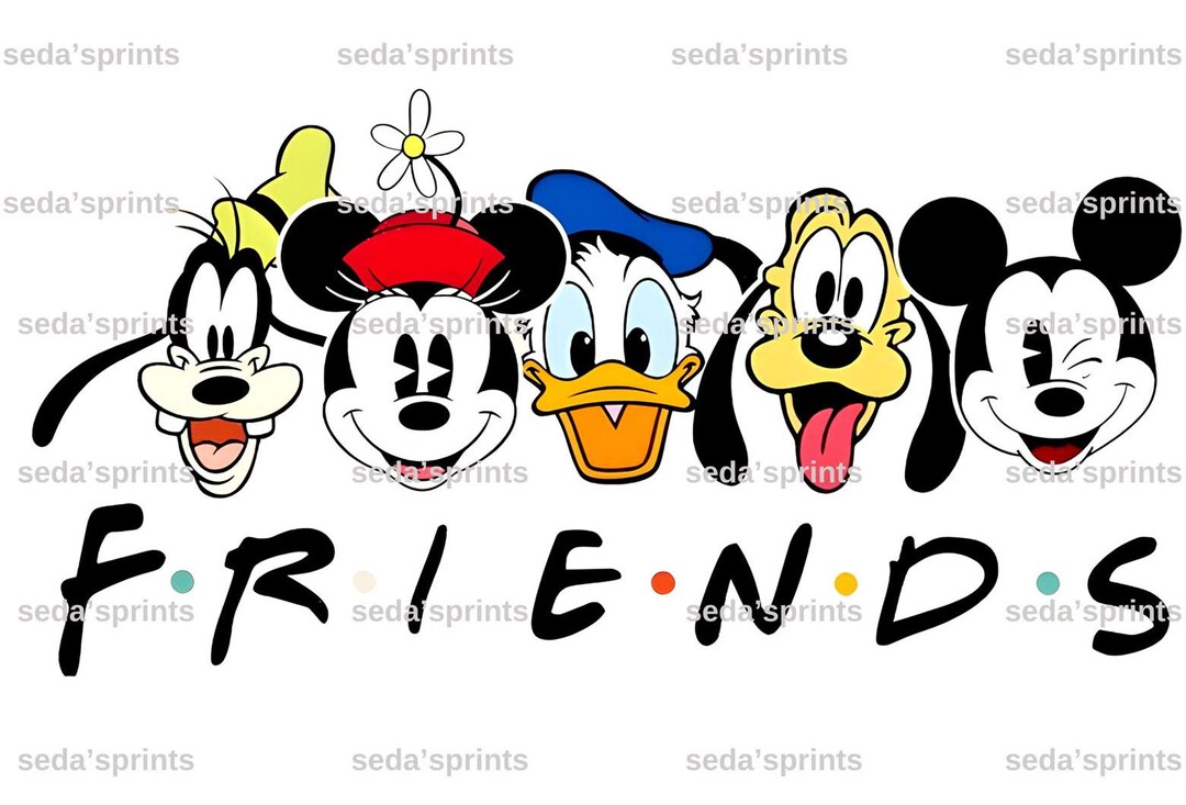 Mouse and Friends Png, Family Vacation Png, Mouse Best Friends Png ...