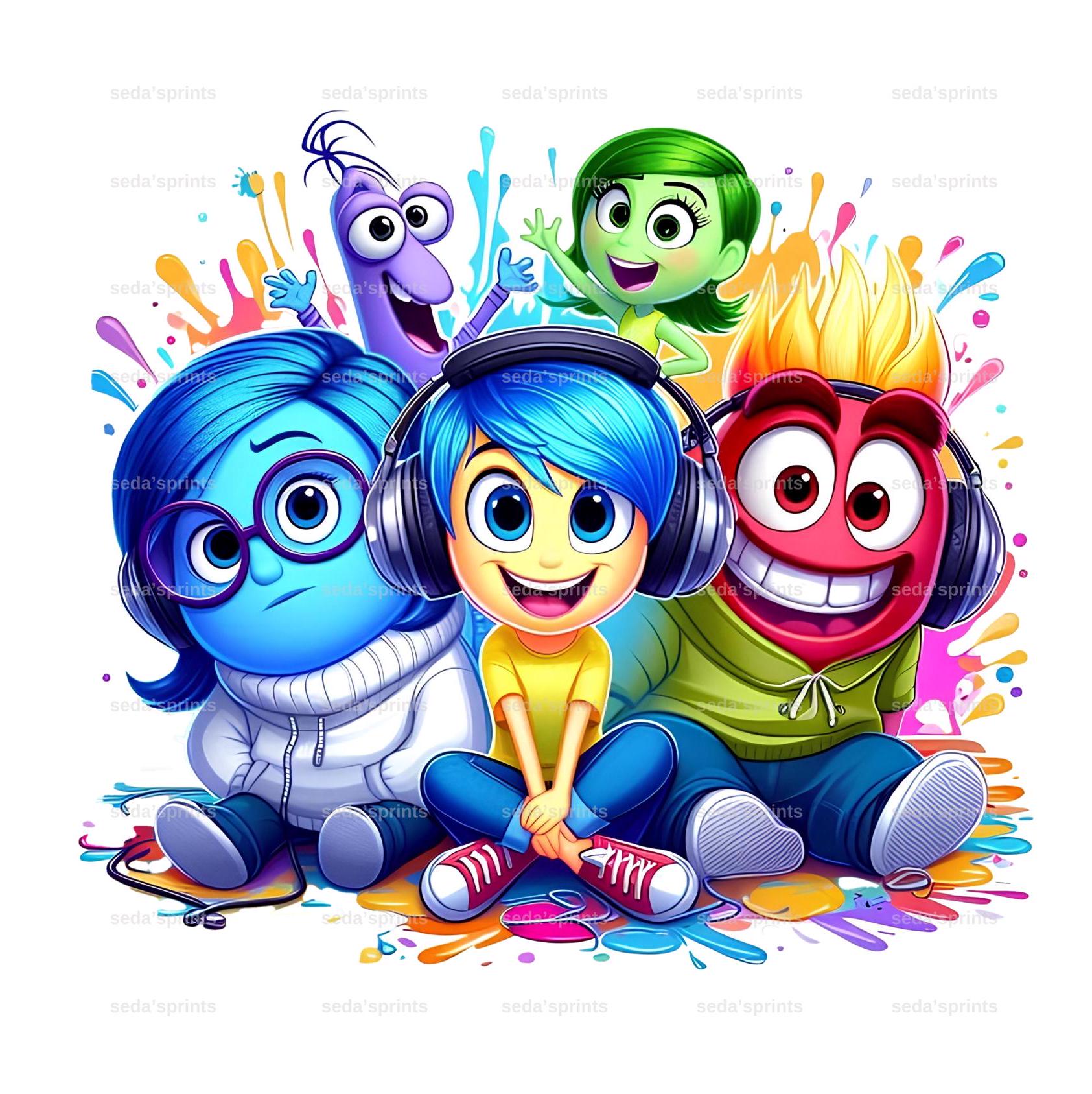 Inside Out Character Digital Download,inside Out Png File Inside Out ...