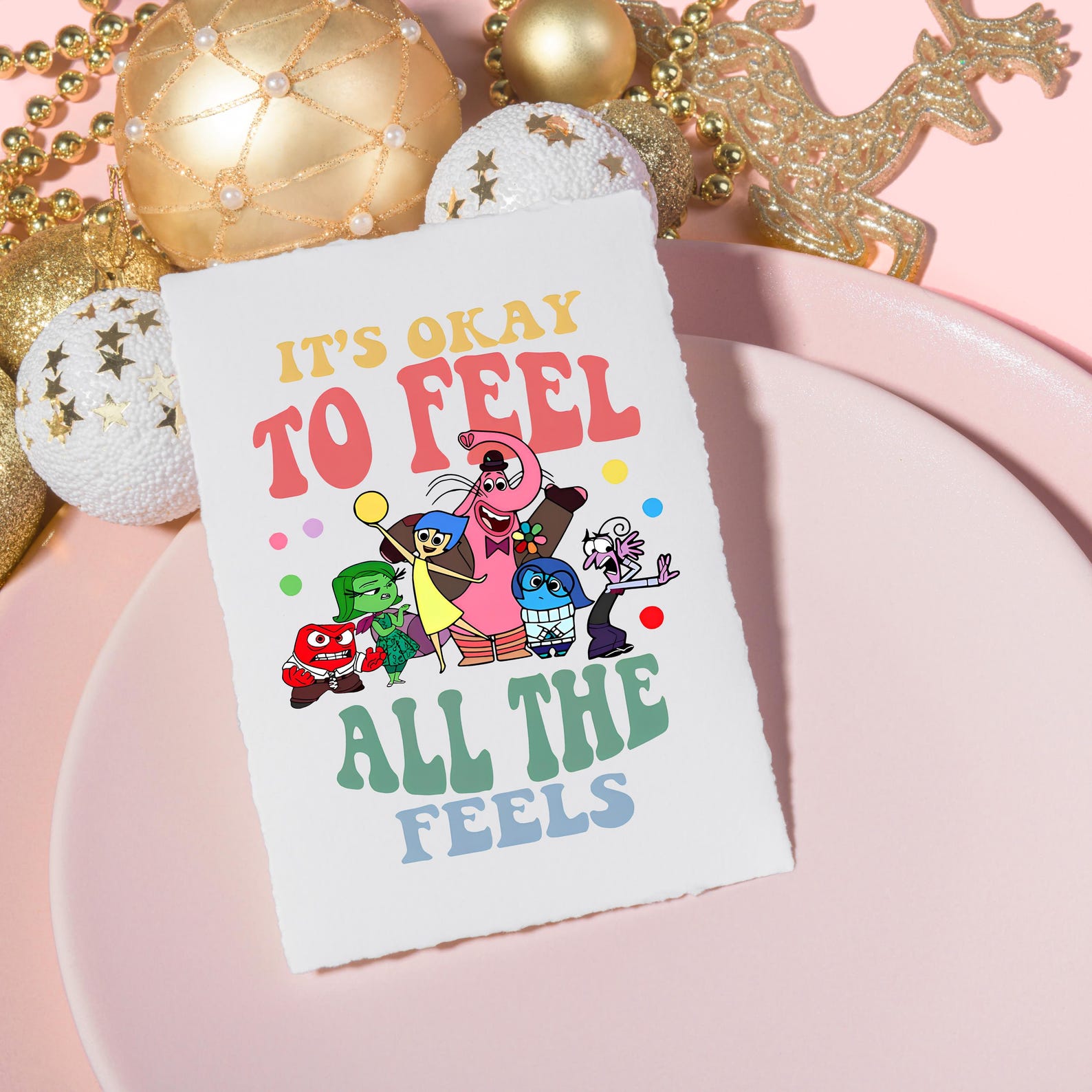 Friends Cartoon Emotions Png, It’s Okay to Feel All the Feels Png ...