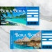 Printable BORA BORA Surprise Tripticket/ Gift to Bora Bora Boarding ...