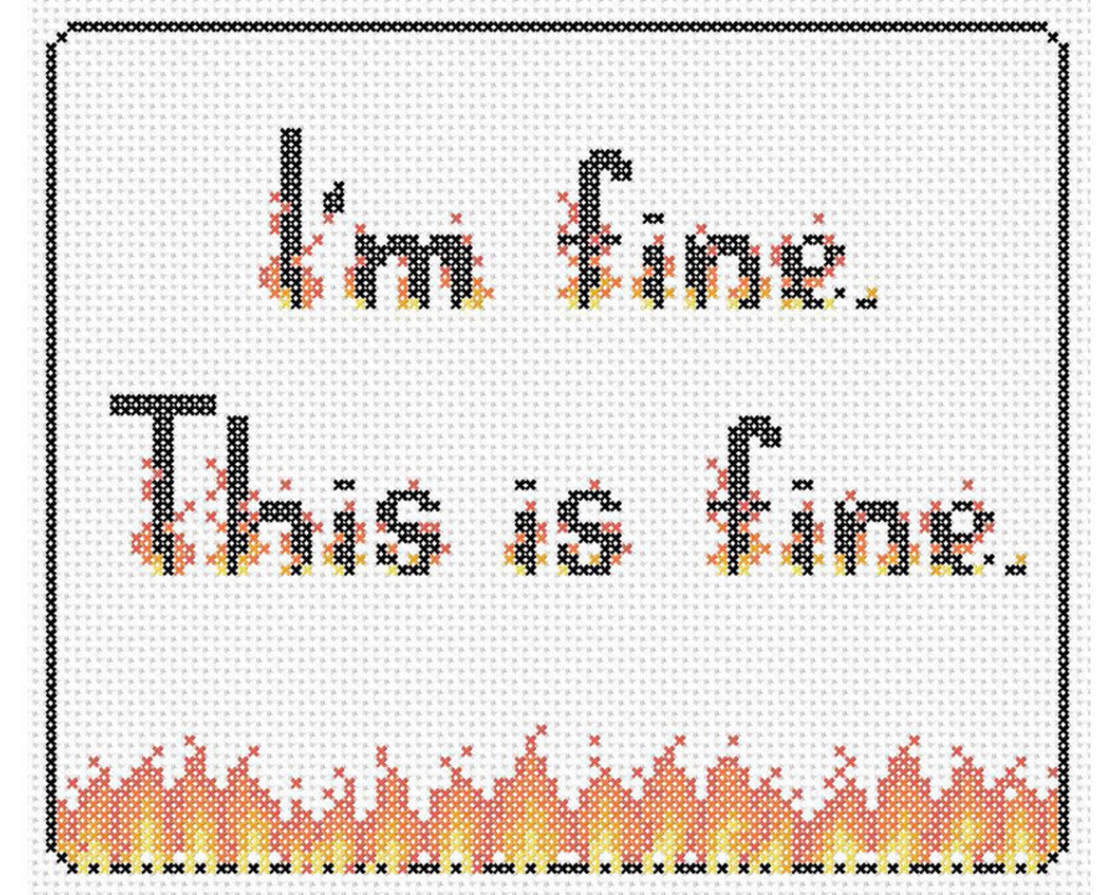 This is Fine Counted Cross Stitch Pattern Instant Download - Etsy