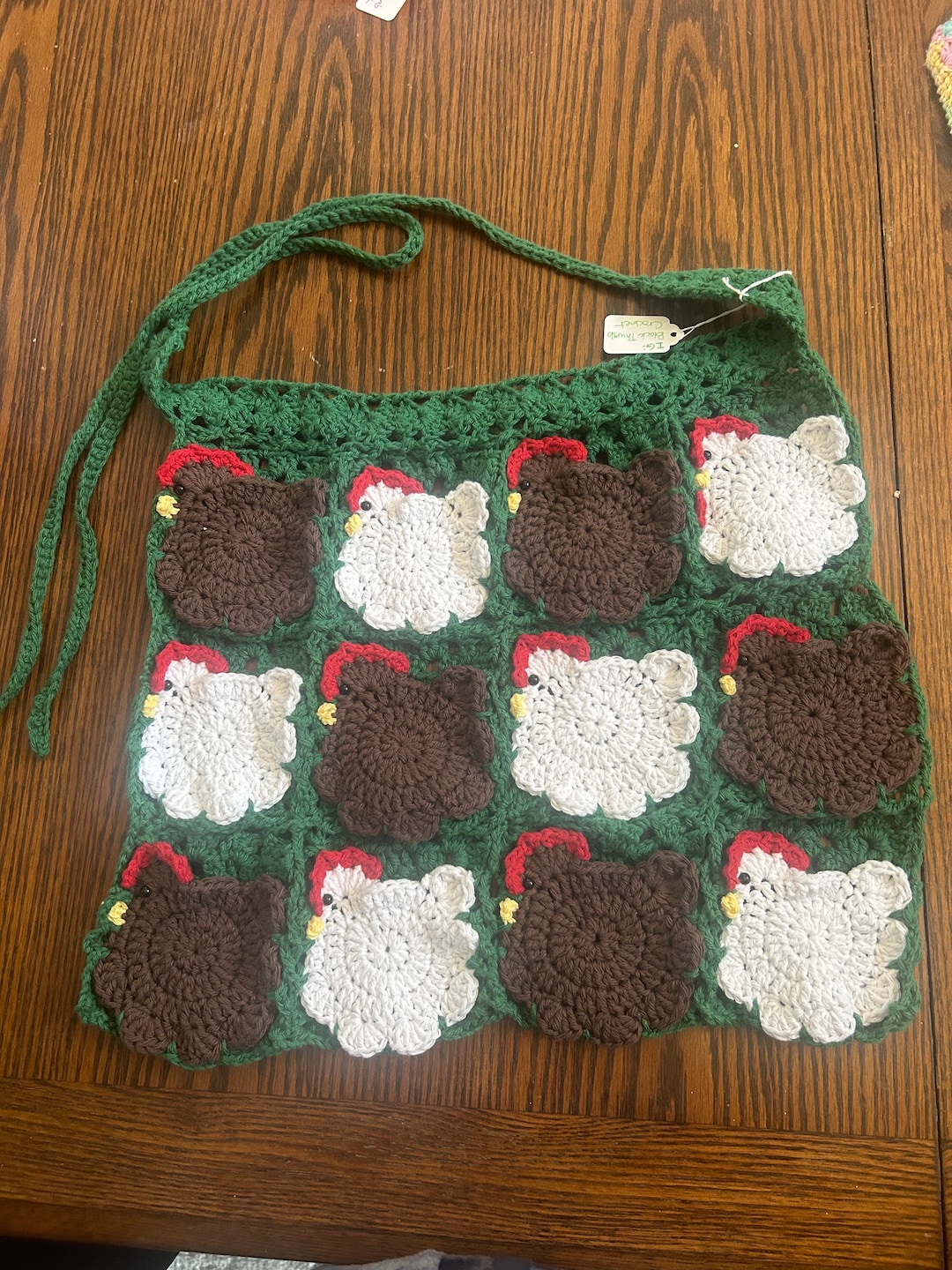 Crochet Chicken Egg Apron - Etsy