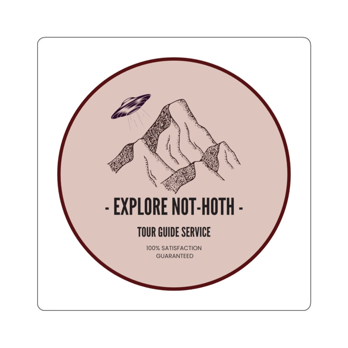 Explore Not-hoth Tour Guide Stickers - Etsy