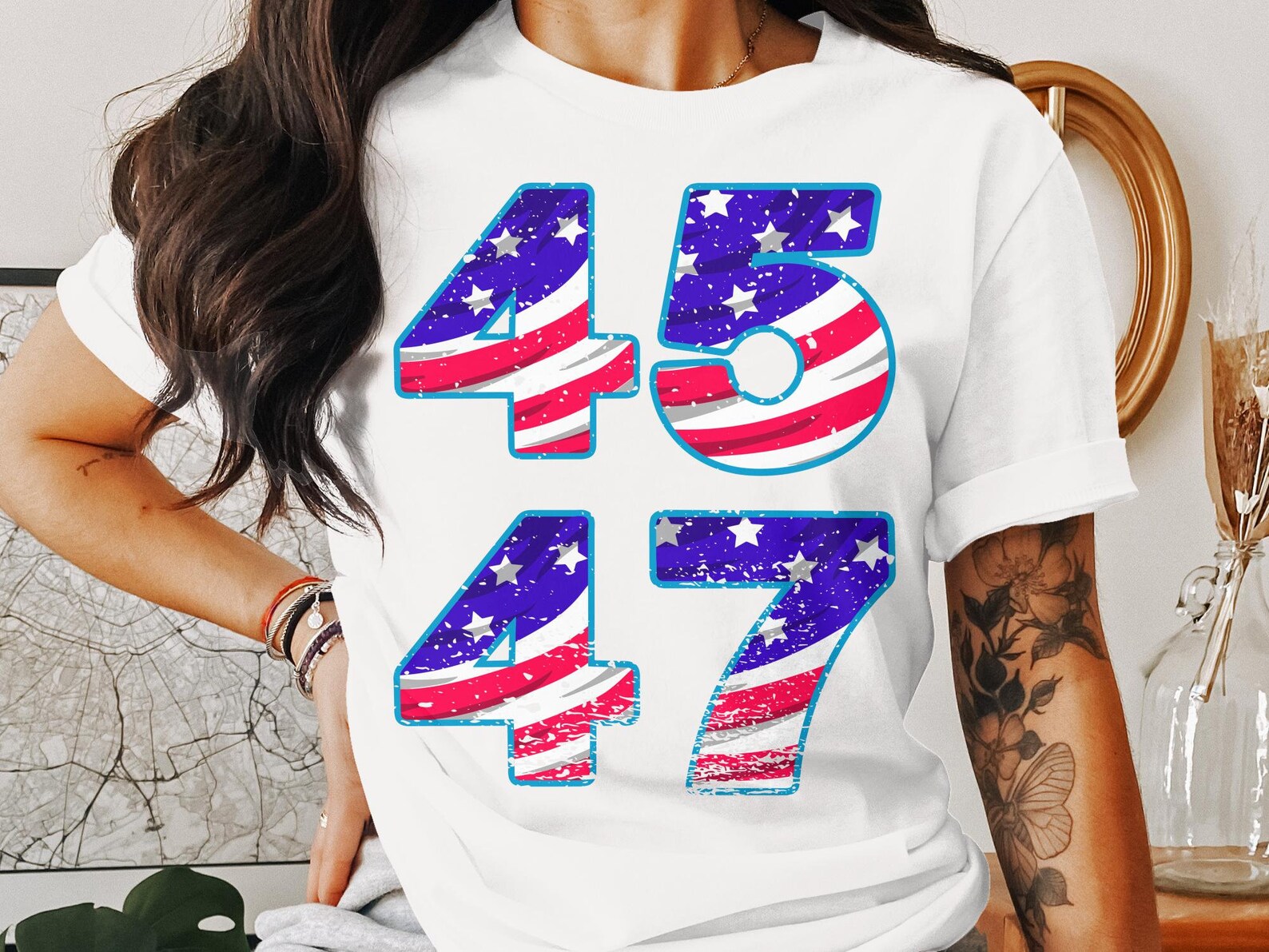 Patriotic Numbers Clipart, American Flag Design Numbers, Fourth of July ...
