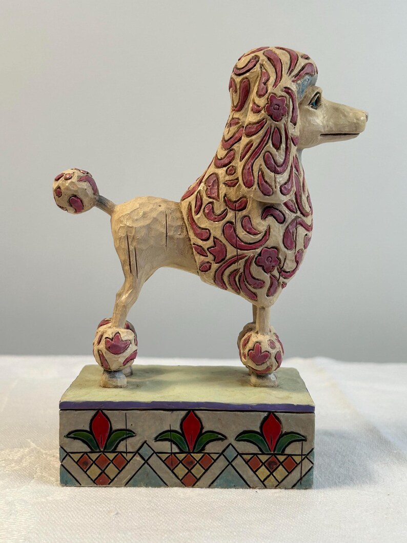 Jim Shore Dog 4004849 Lulu From the Heartwood Creek Edition - Etsy
