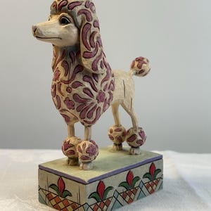 Jim Shore Dog 4004849 Lulu From the Heartwood Creek Edition - Etsy