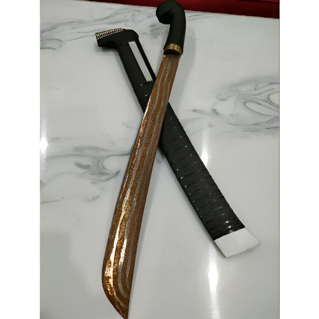 Traditional Ethnic Machete Art Old Sulangkar Iron Typical of Banten ...