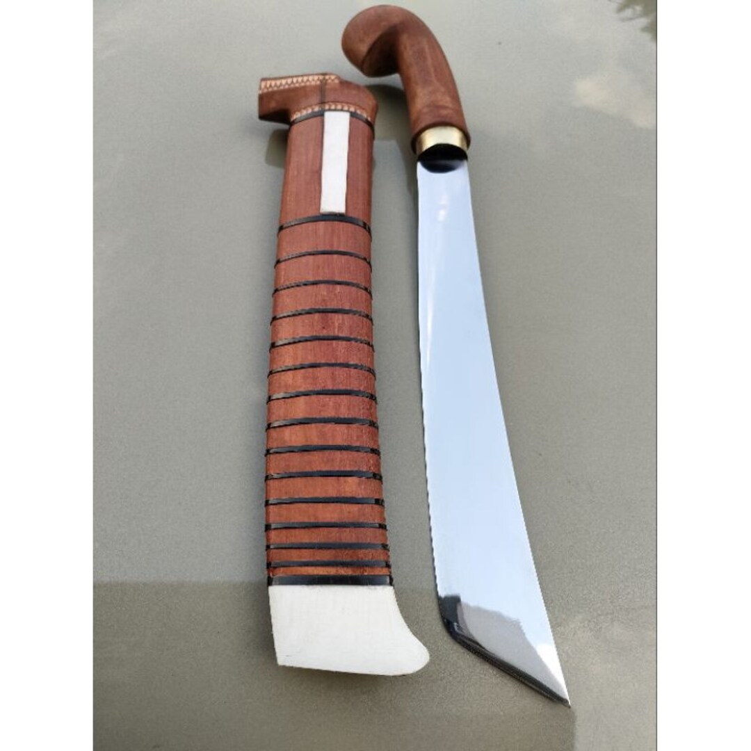 Traditional Ethnic Machete Art Typical of Banten Crafts, Handmade 30 Cm ...