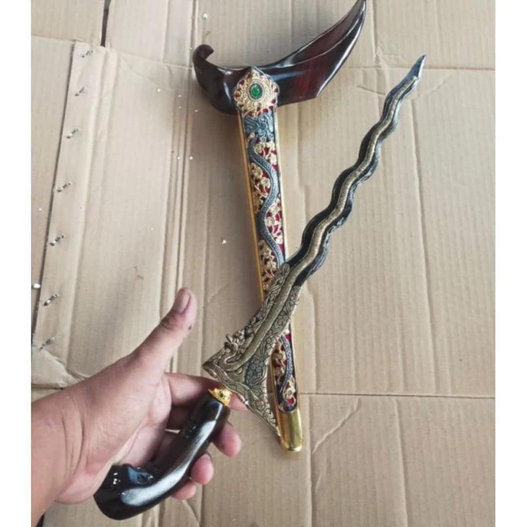 KAMARDIKAN Keris, Keris Traditional Javanese Legendary Keris, Typical ...