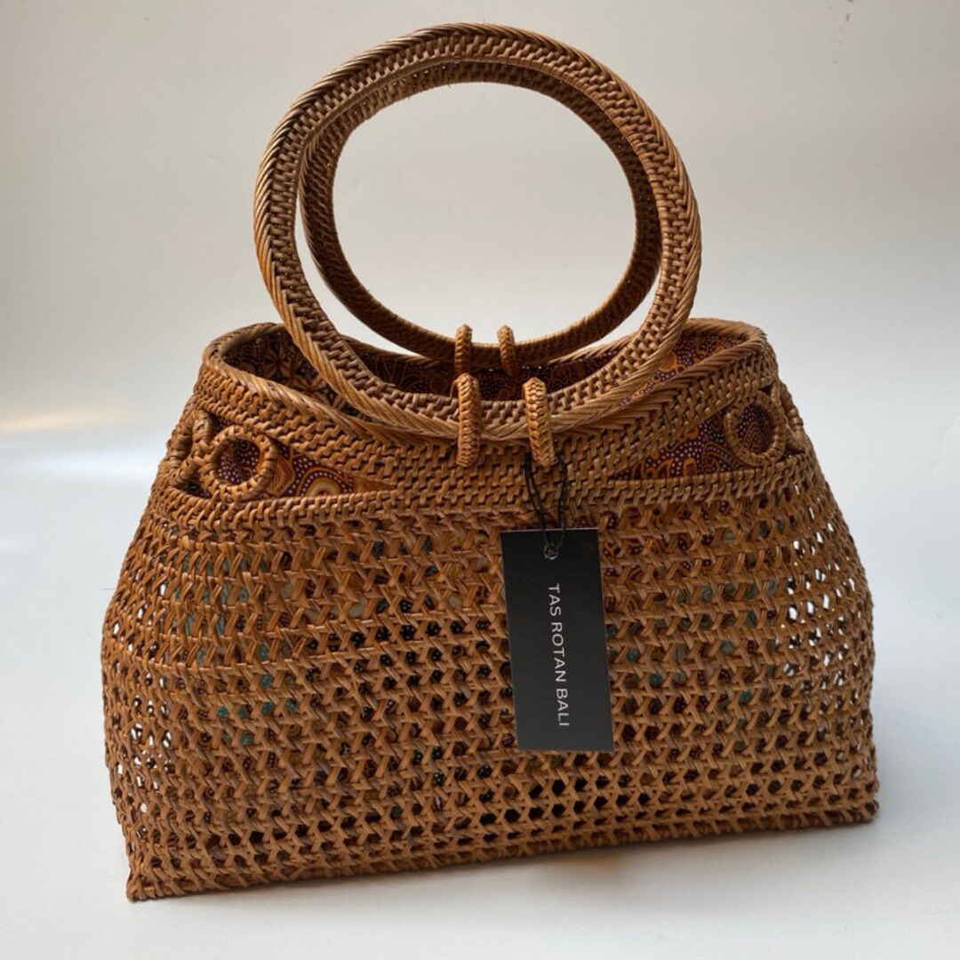 Rattan Handbag, Rattan Bag, Balinese Bag, Summer Purse, Gift for Mom ...