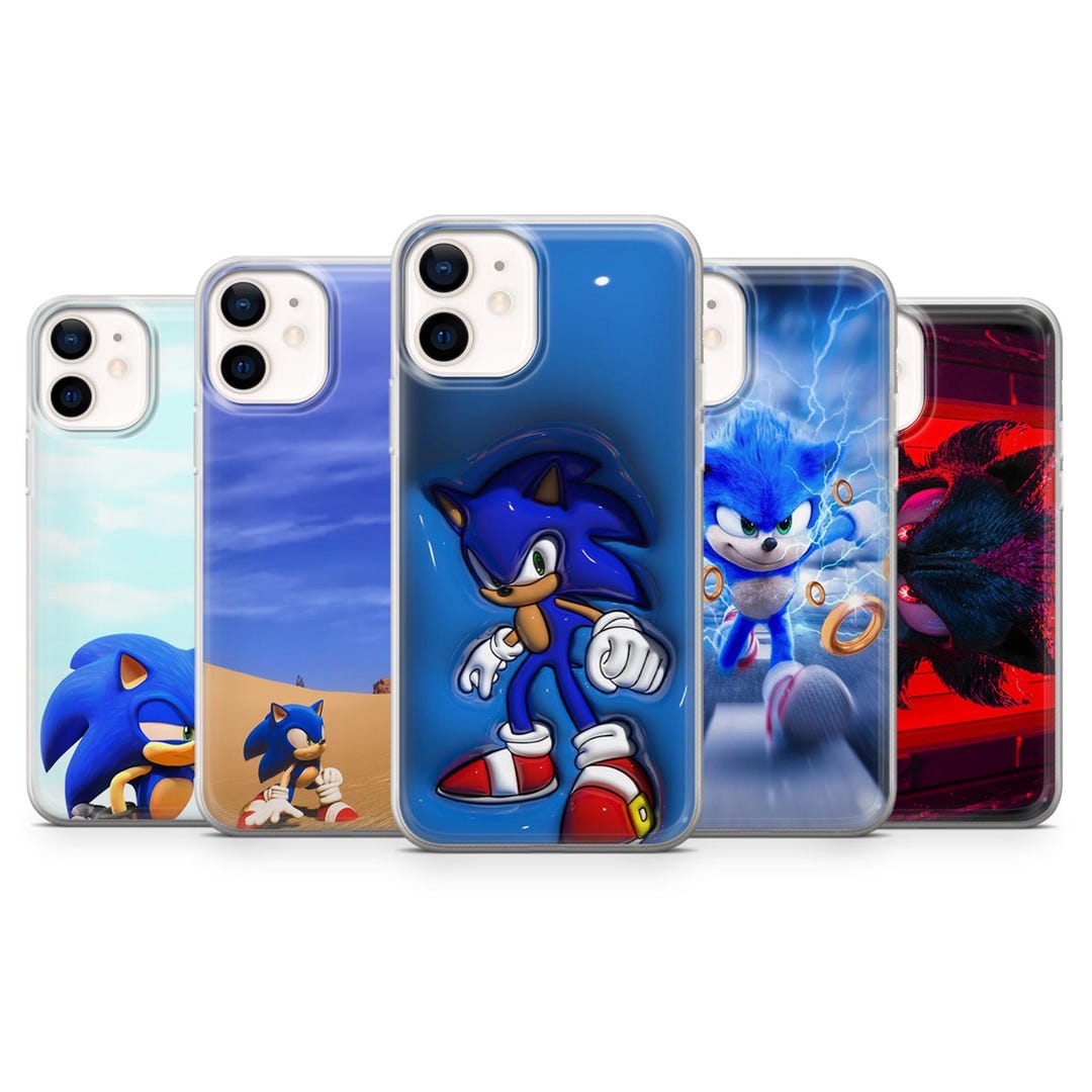 Sonic the Hedgehog Phone Case Sega Rings Fit for iPhone 15 Pro Max, 14 ...