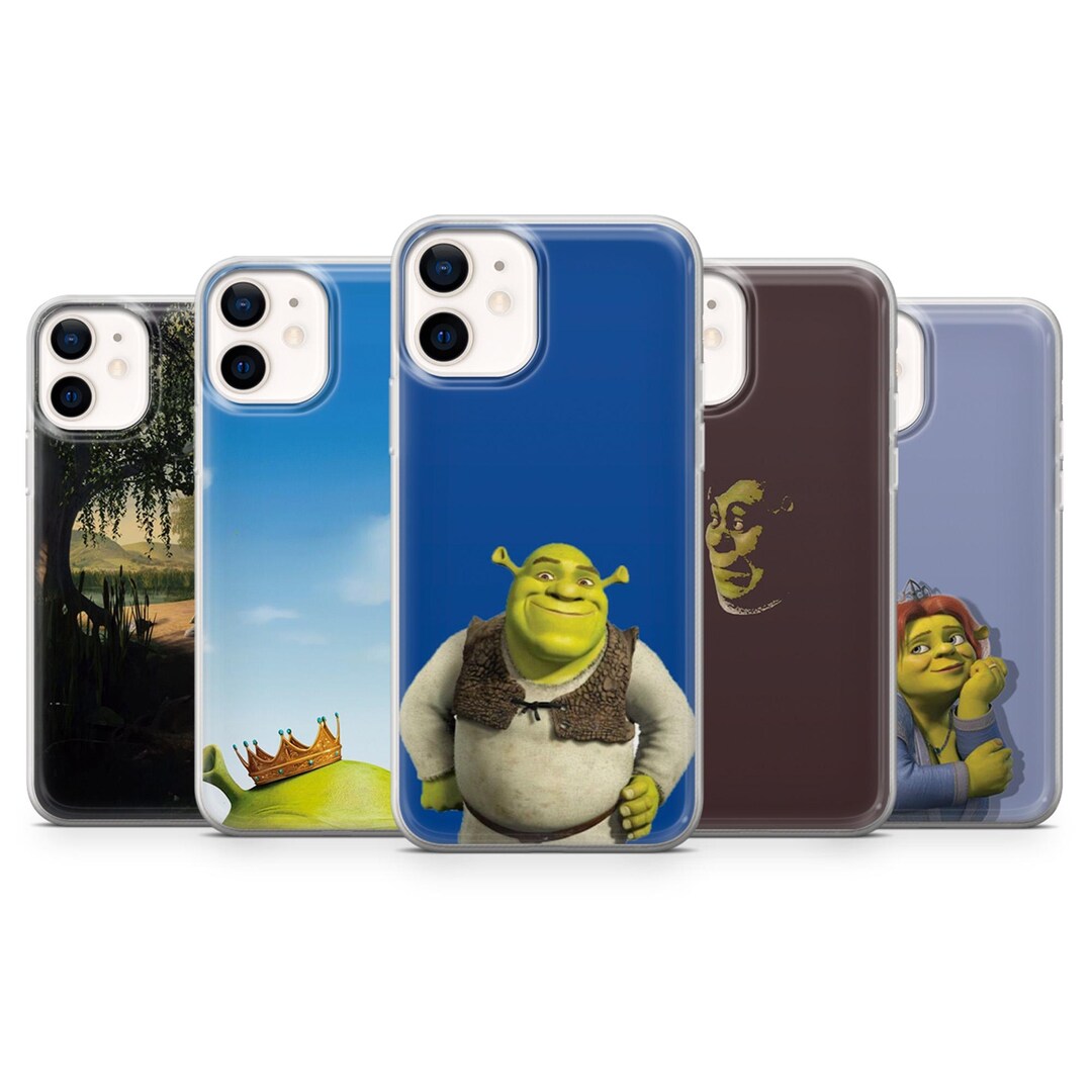 Shrek Phone Donkey Ogre Cover for iPhone 16, 15, 14, 13, 12, Samsung ...