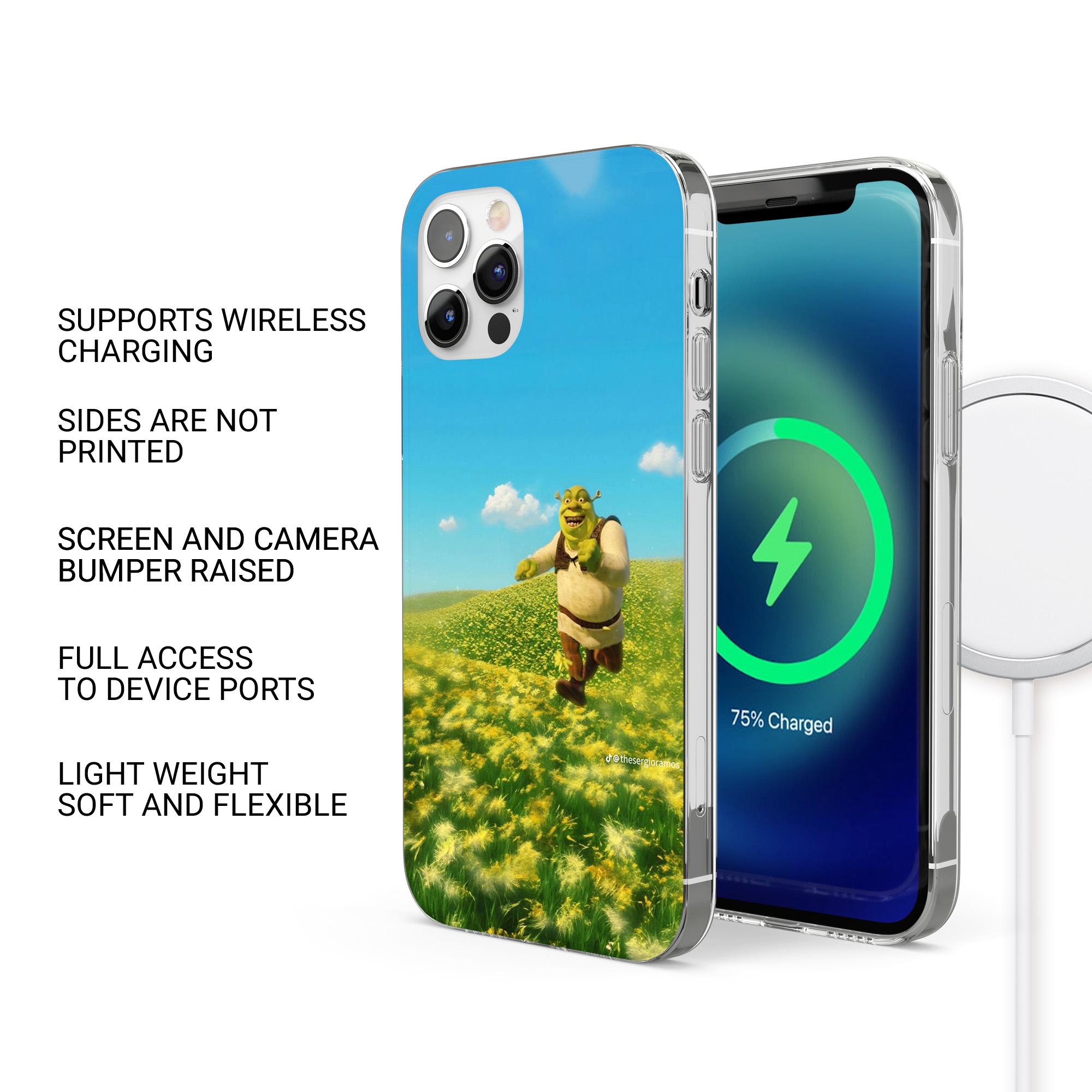 Shrek Phone Donkey Ogre Cover for iPhone 16, 15, 14, 13, 12, Samsung ...