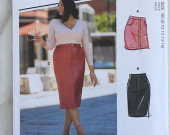 Womens Stretch Knit Jacket Sewing Pattern, Mccalls M6408 Loose Fitting ...