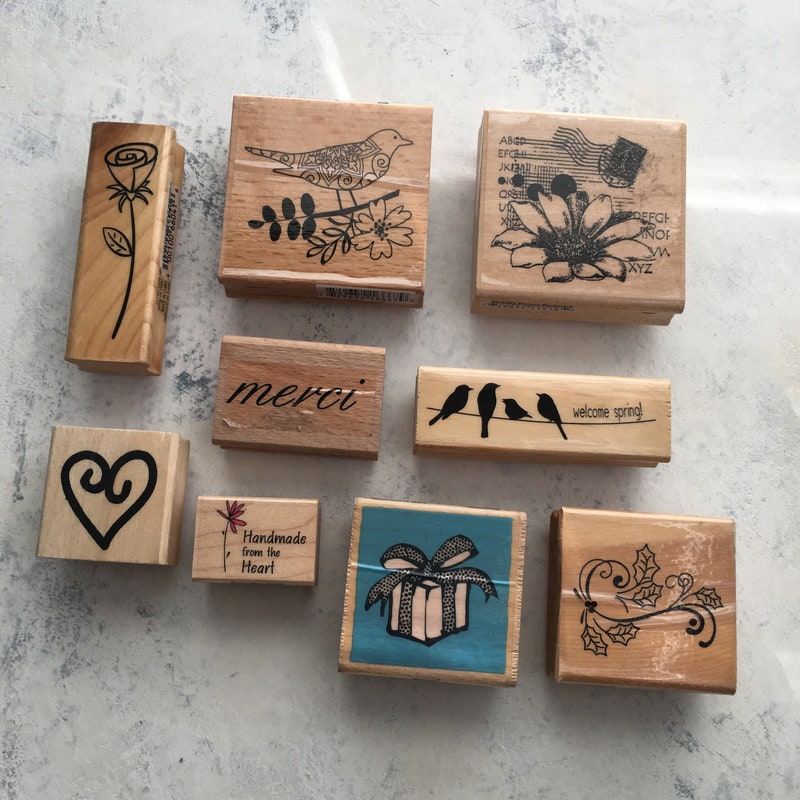 Craft Rubber Stamp - Etsy