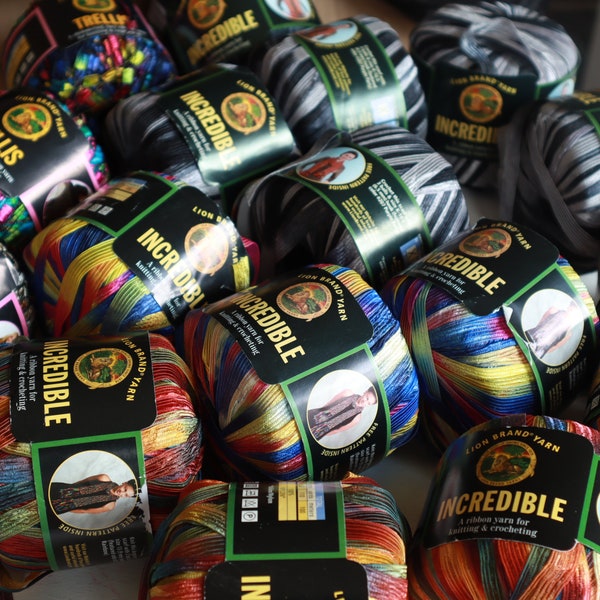 Trellis Ribbon Yarn - Etsy