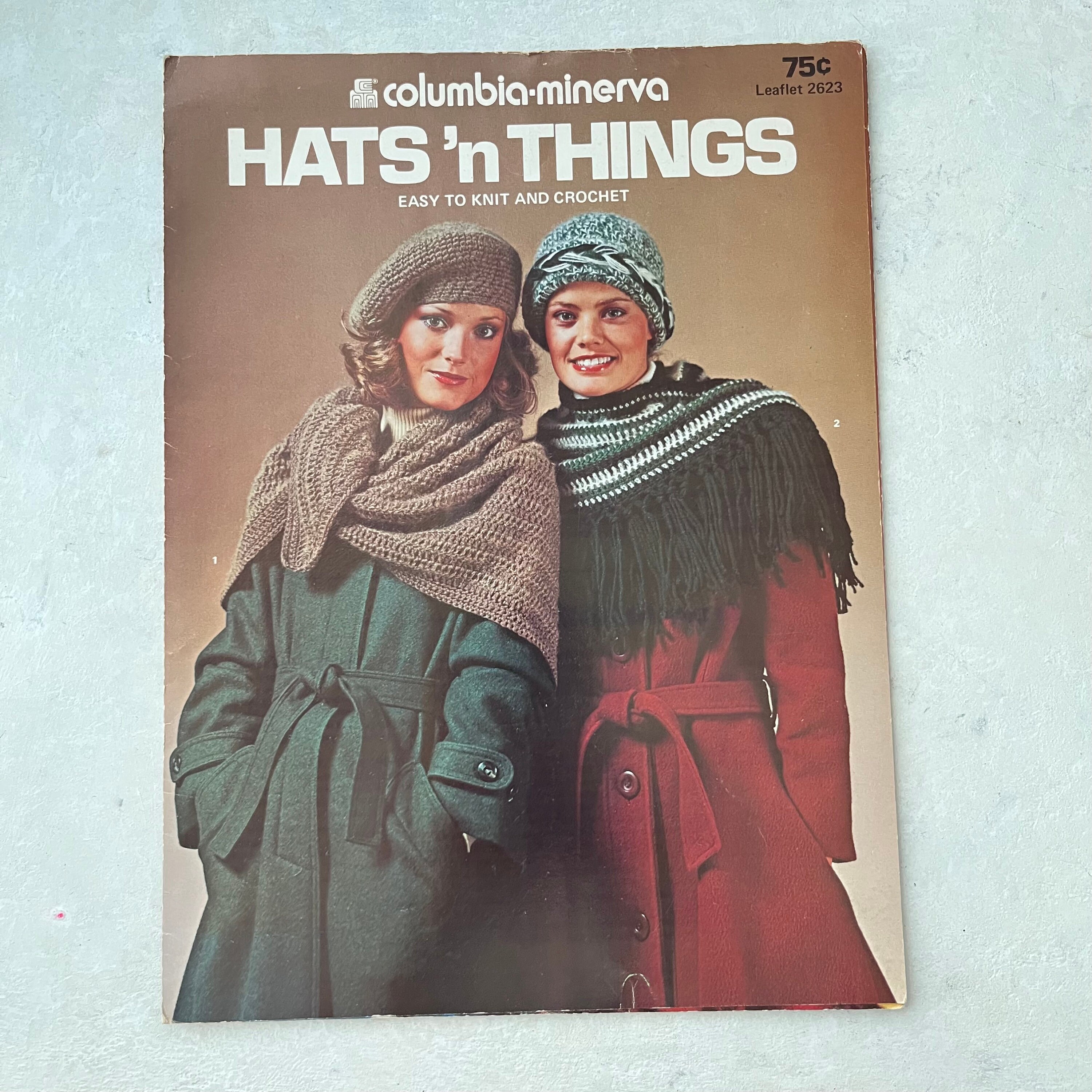 Vintage Knitting Crochet Brochures / Leaflets, Hats N Things, Gypsy ...