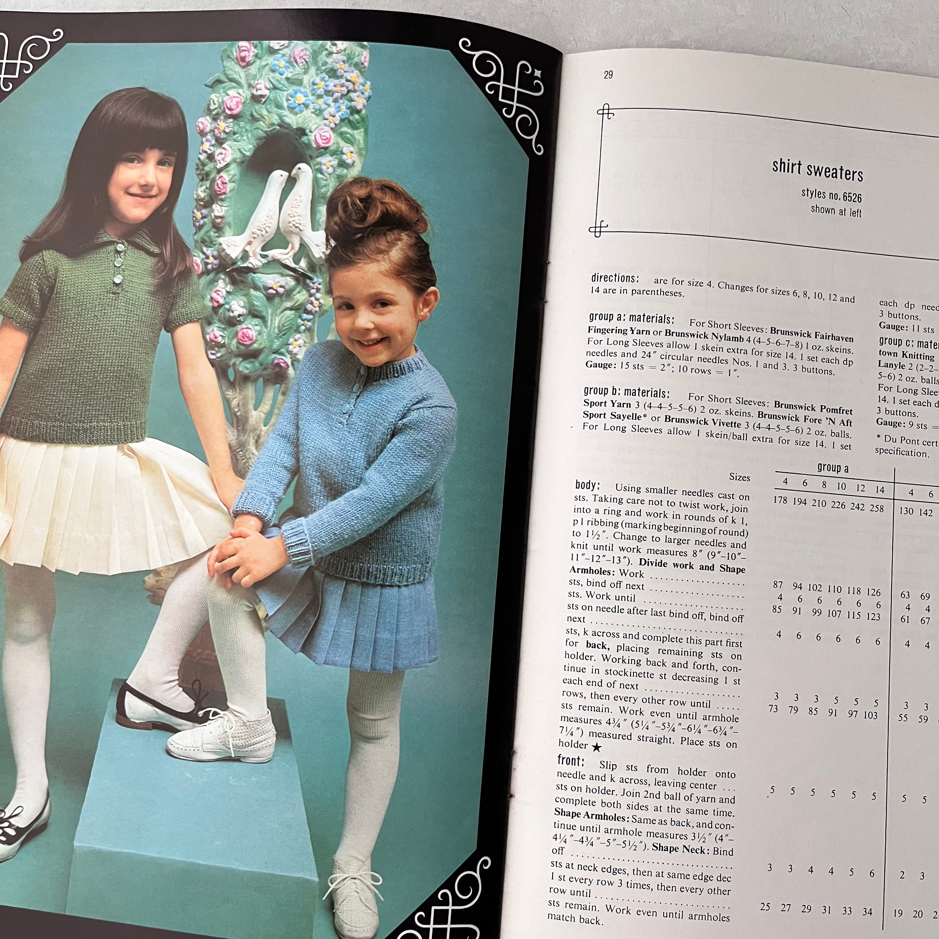 Sweater Knitting Patterns for Kids, Brunswick Wonderland Knitting ...