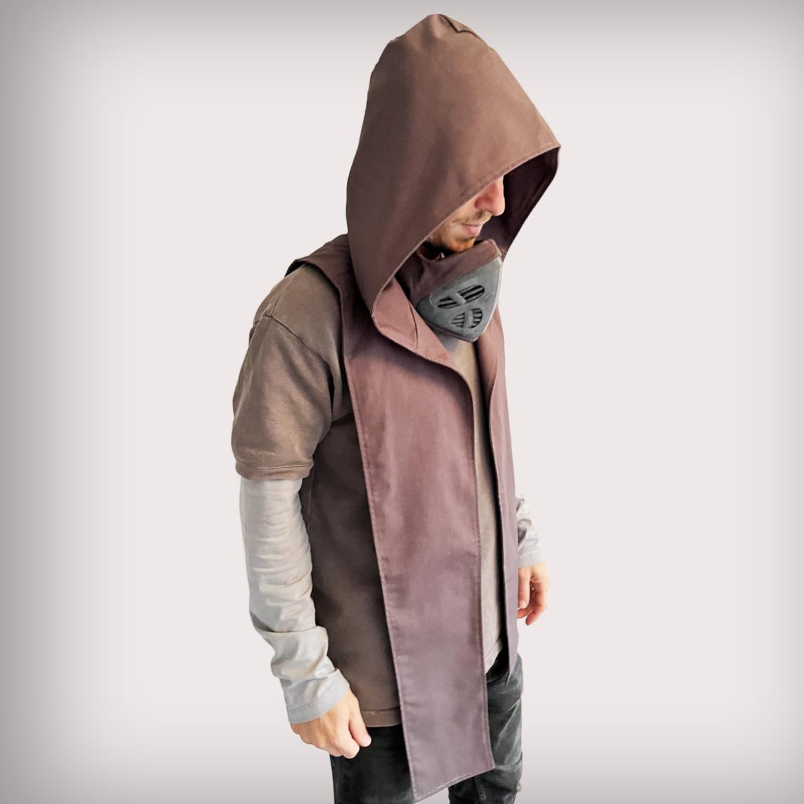 Sand Mask Cosplay Costume Still Suit Spice Wasteland Festival Outfit ...
