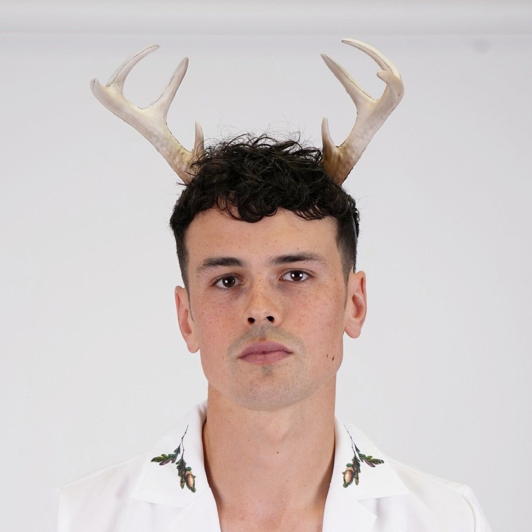 Stag Antlers Horns Cosplay Halloween Costume Deer Reindeer Christmas Do ...