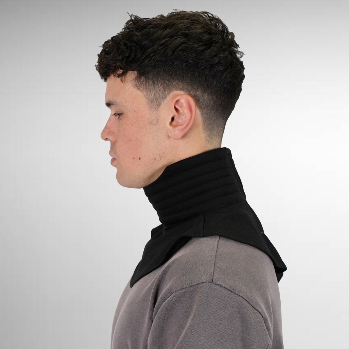Neck Seal Cosplay Costume Armor Ribbed Gaiter Cowl Warmer Guard ...