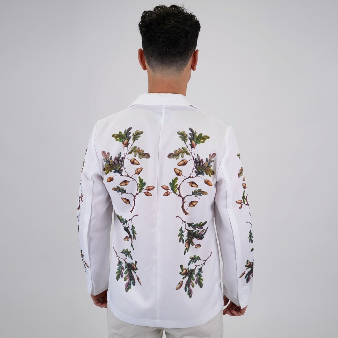 Acorn White Jacket Shirt Cosplay Quick Costume Halloween Stag Bachelor ...