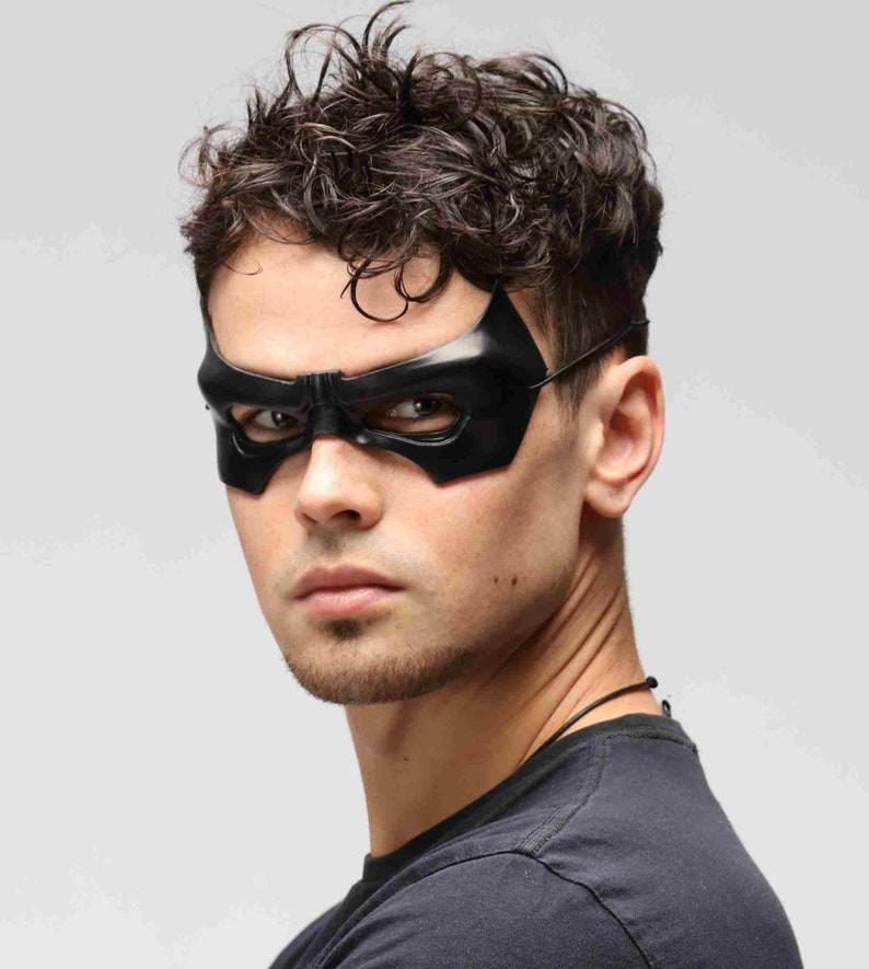 Titans Night Wing Eye Mask Vigilante Gotham Knights Cosplay Costume ...