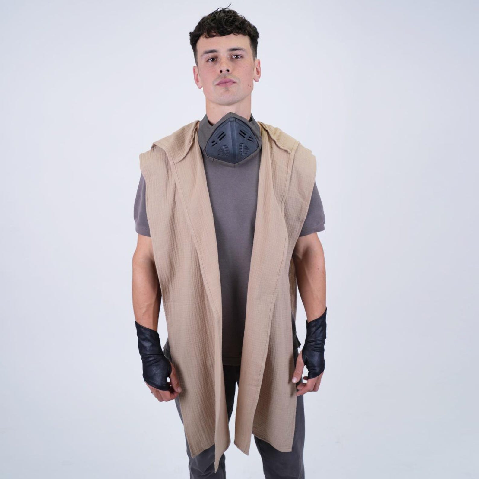 Sand Mask Cosplay Costume Still Suit Spice Wasteland Festival Outfit ...