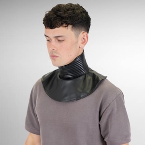 Neck Seal Cosplay Costume Armor Ribbed Gaiter Cowl Warmer Guard ...
