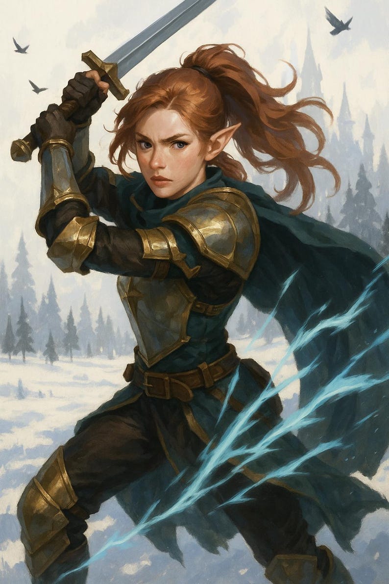 Fantasy Character Commission - Upper Body Portrait - D&D Character ...