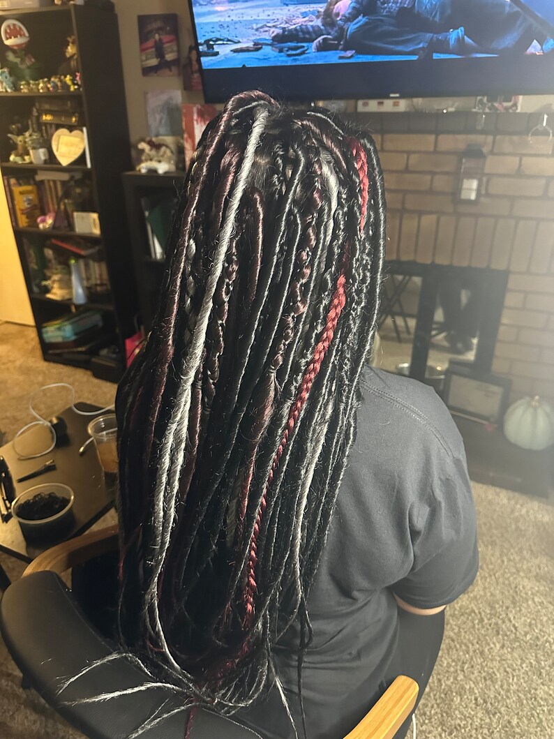 DE Dread Lock Extensions Made to Order - Etsy