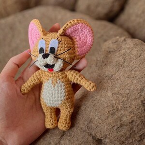 Jerry Amigurumi Mouse Crochet Pattern - Etsy