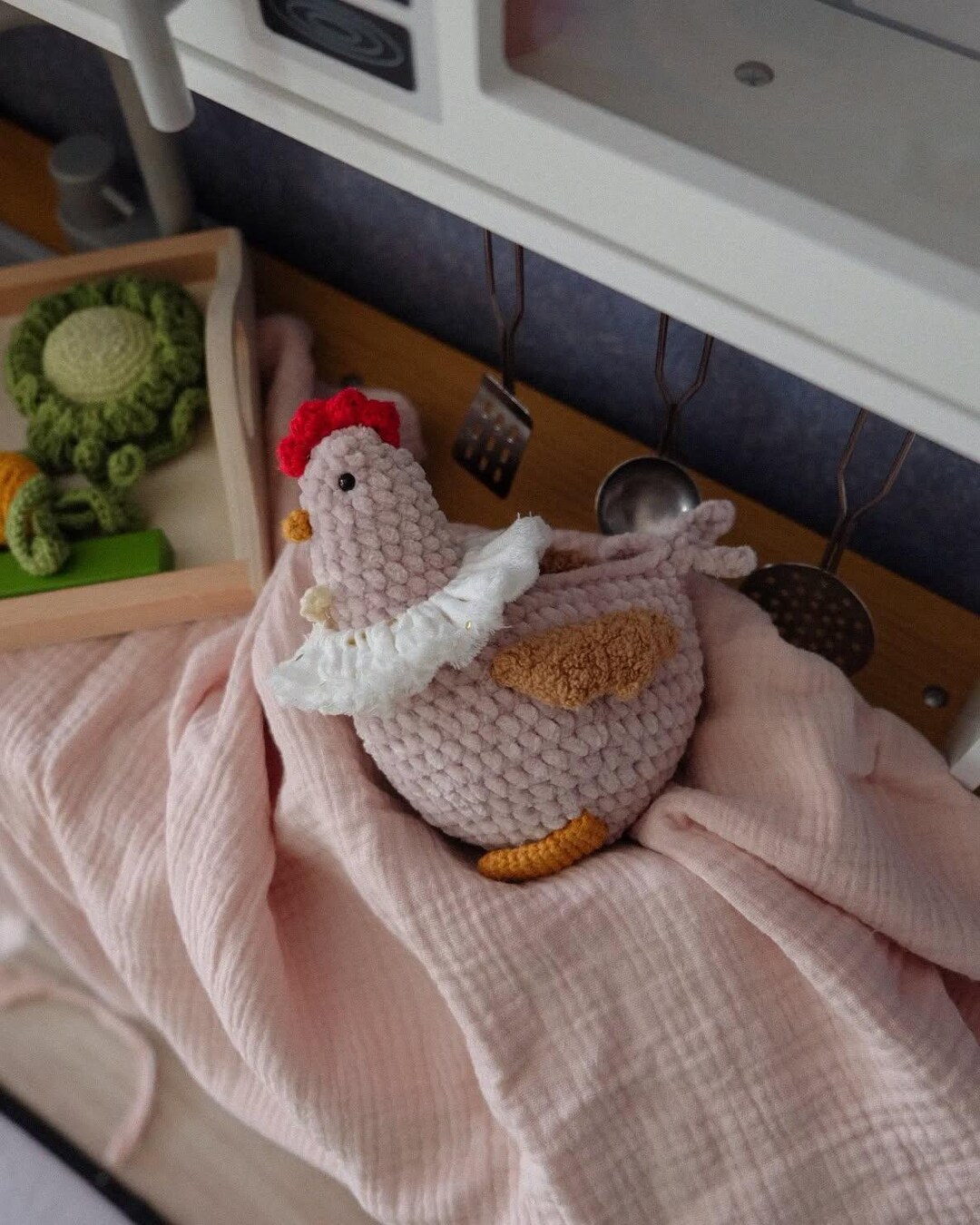 Plush Amigurumi Chicken Crochet Toy Pattern | Easy Cute Chicken | No ...